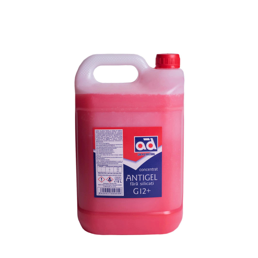 Engine Coolant AD Auto Total G12, Red, 5L - Pro Detailing