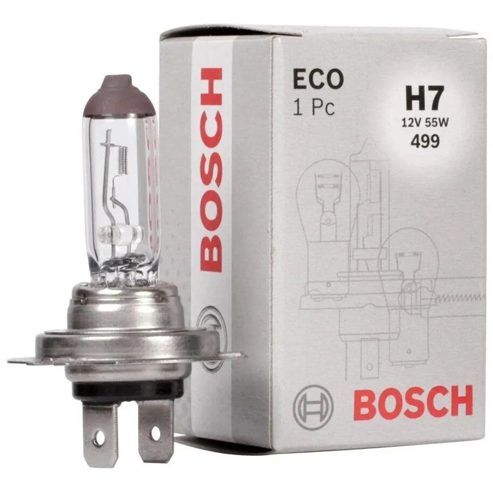 Halogen Bulb H7 Bosch Eco PX26d, 12V, 55W - Pro Detailing
