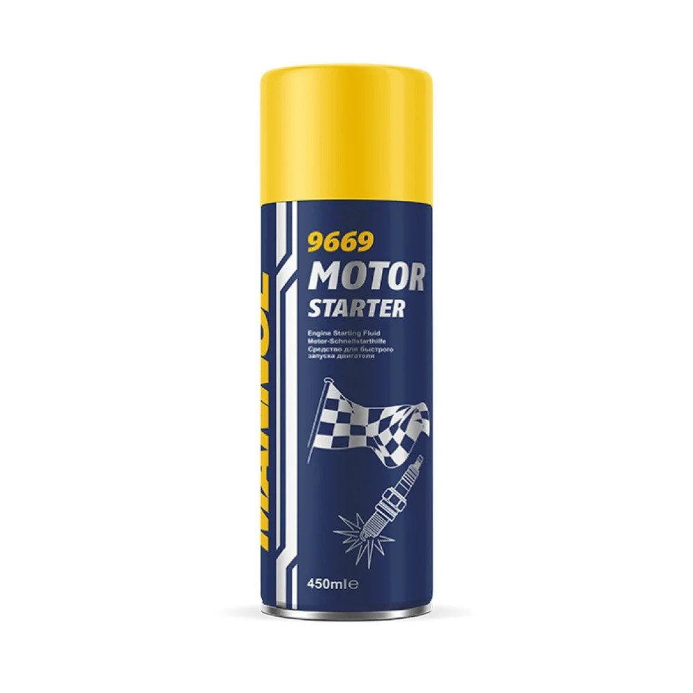 Engine Starting Fluid Mannol Motor Starter, 450ml - Pro Detailing