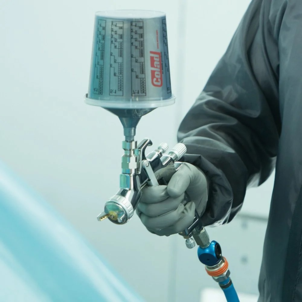 Colad Nitrile Gloves Large, Grey, 50 pcs - Pro Detailing